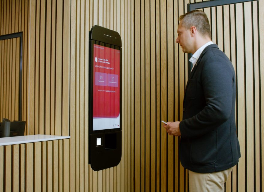 Electronic Reception for Smooth Visitor Check-in at Coca-Cola HBC | M2C